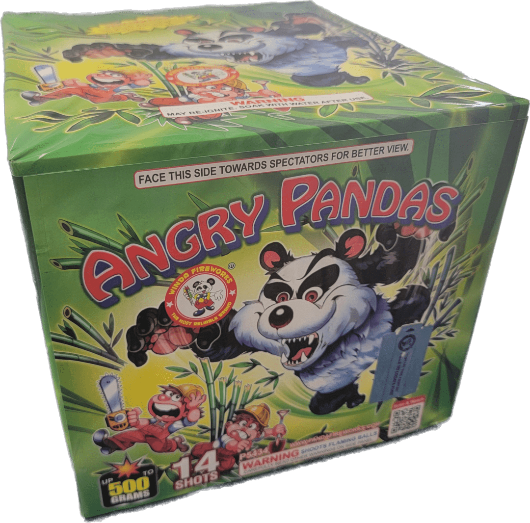 Wisconsin Fireworks Store Angry Panda, Uncle Sam's Fireworks