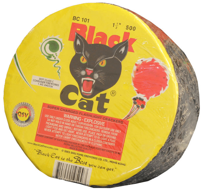 Wisconsin Fireworks Store Black Cat 500 Roll, Uncle Sam's Fireworks