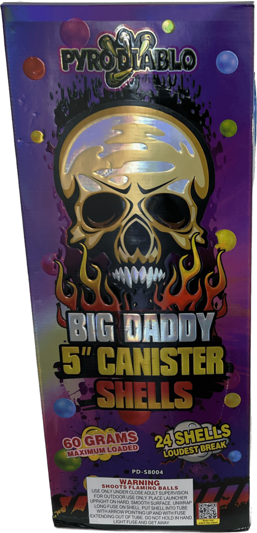 Wisconsin Fireworks Store Big Daddy 5" Shells, Uncle Sam's Fireworks