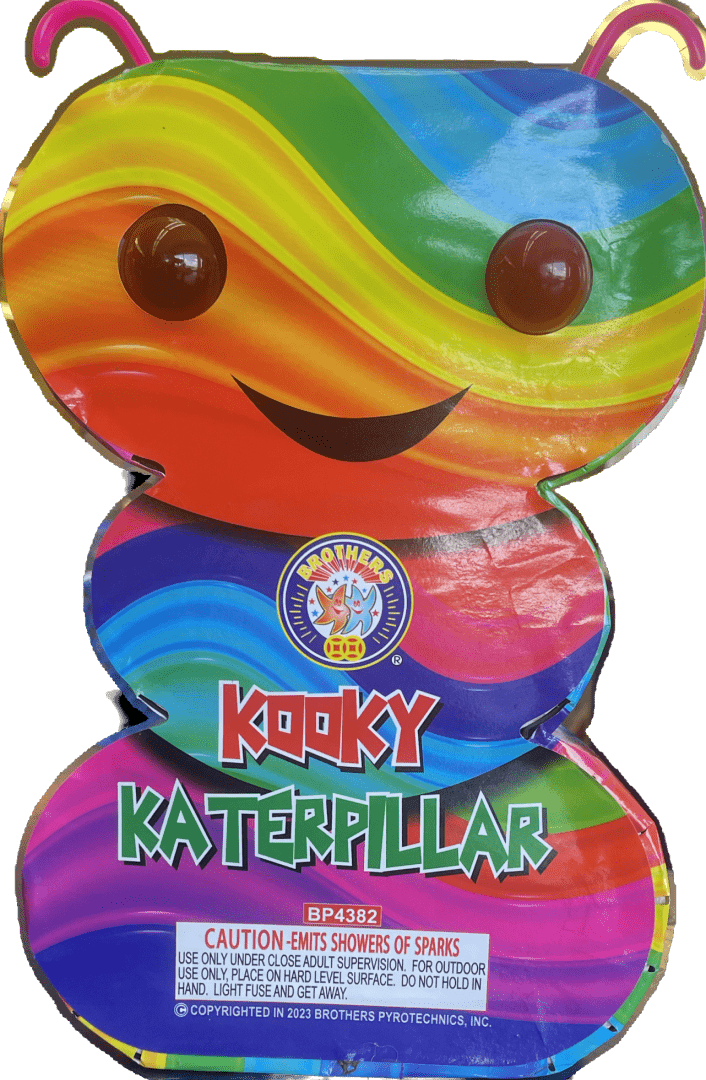 Wisconsin Fireworks Store Kooky Katerpillar, Uncle Sam's Fireworks